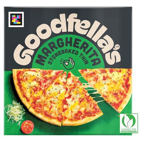 Goodfellas Stonebaked Thin Margherita Cheese Pizza Ocado