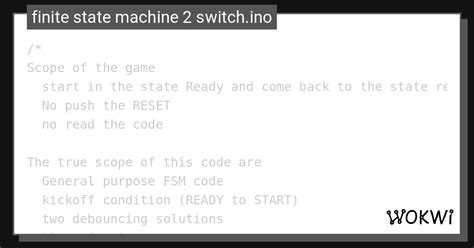 Finite State Machine 002 3 O Copy Wokwi Esp32 Stm32