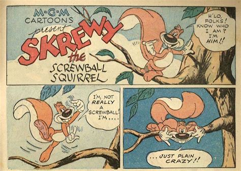Totally Nuts The 80th Anniversary Of “screwball Squirrel”