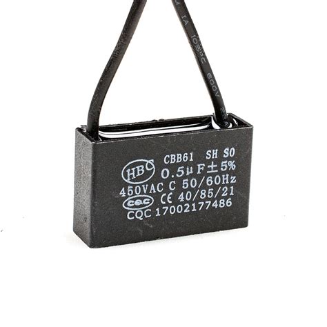 V UF CBB Ceiling Fan Motor Running Rectangle Capacitor Shopee Philippines