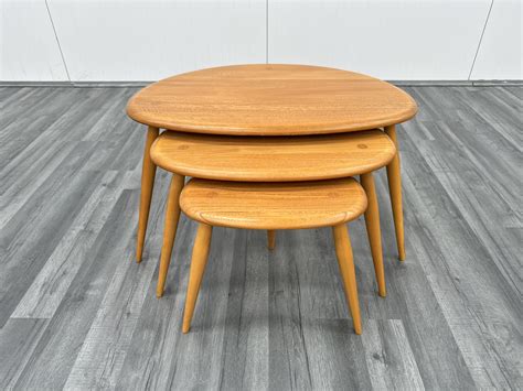 Pebbles Nest Of Tables By Ercol Vintage Mid Century Design