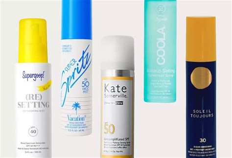 5 Best Setting Sprays With Spf 2025 Spf Face Mists