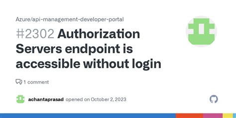Authorization Servers Endpoint Is Accessible Without Login Issue Azure Api Management