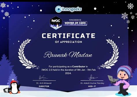 Raunak Madan On Linkedin Iwoc Opensource Community Gratitude