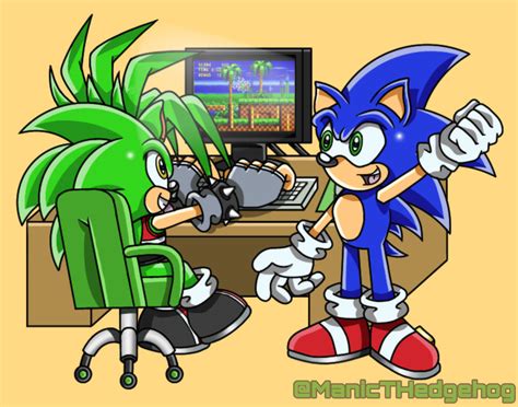 Playing Sonic 1 Brother Trouble By Manicthedgehog On Deviantart