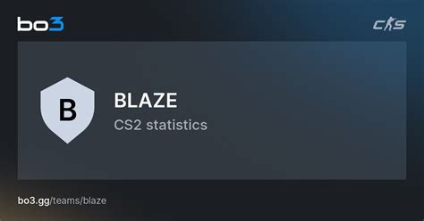 Blaze Cs2 Team Statistics And Roster