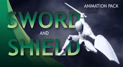 Sword And Shield Animation Pack In Animations Ue Marketplace
