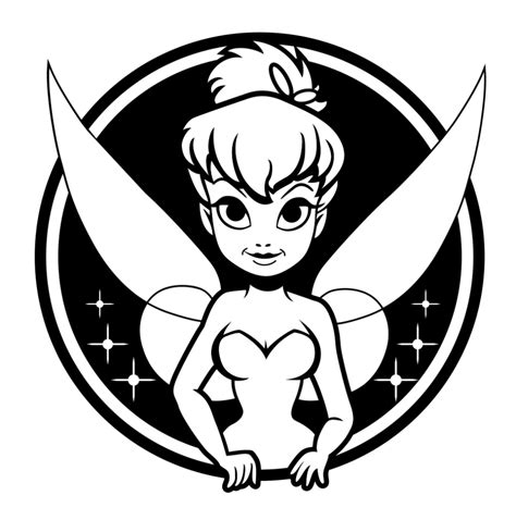 Tinkerbell Svg Tinkerbell Dxf Tinkerbell Silhouette S