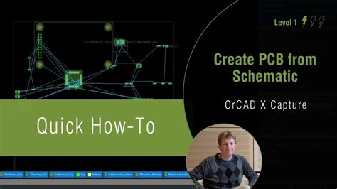 How To Create A New Pcb Layout From A Schematic In Orcad Capture Ema Design Automation