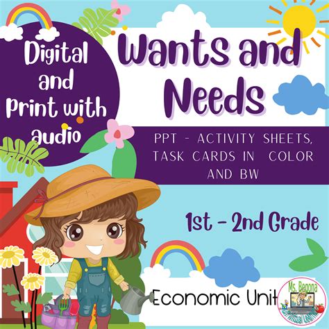 Economic Needs And Wants