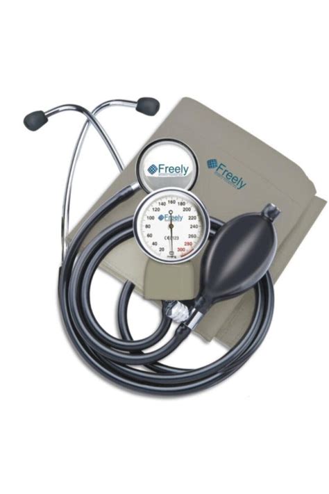 Steteskoplu Velcro Manual Sphygmomanometer Nurse Vicedeal