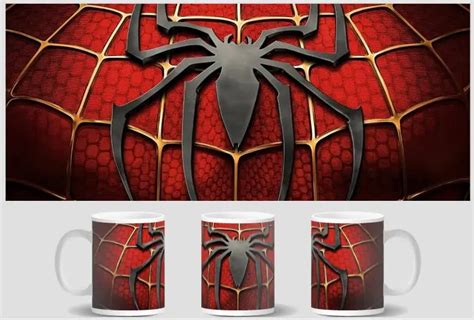 Spiderman Mugs Decor Ceramic Art Home Decal Owl Wine Beer Milk Tea