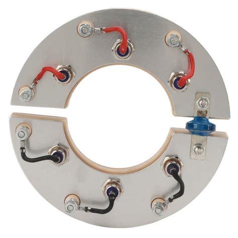 Bridge Rectifier Diode Rectifier Varistor Protection Welded Structure For Dc Motor For