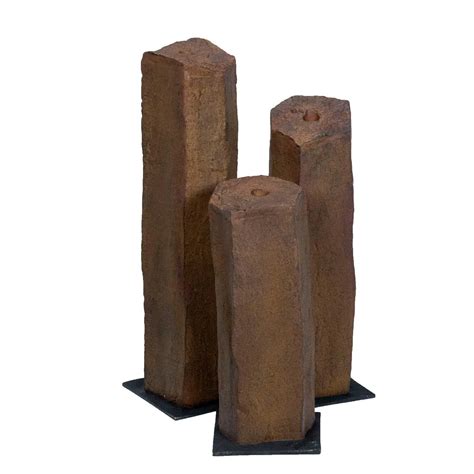 Faux Basalt Column Set Of 3 Landscape Fountains Aquascape