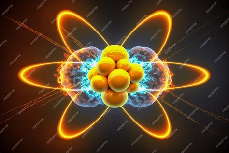 Premium Photo Nuclear Fission Chain Reaction The Nuclear Power Process Generative Ai