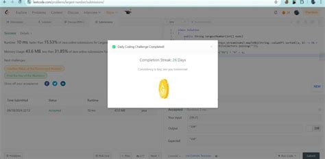 Mandakani Mishra On Linkedin Leetcode Codingchallenges