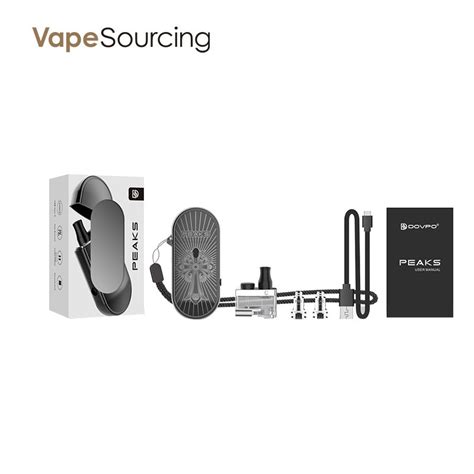 Dovpo Peaks Kit 15W Pod System Kit 650mAh Vapesourcing