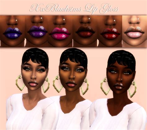 Urban Cc Finds ♡ Xxblacksims Xxblacksims Lip Gloss Comes In 9