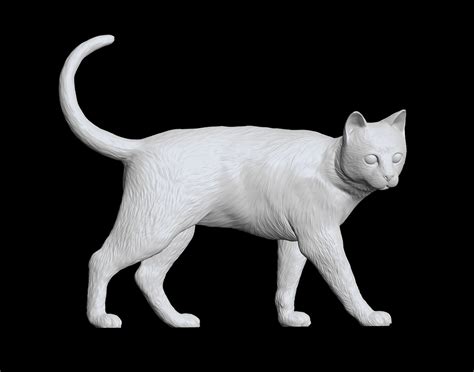 Cat 3d Print Model 3d Model Turbosquid 2362772