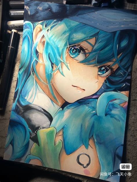 Dumbos Hatsune Miku Hot Sexy Hand Drawing With Marker