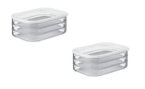Mepal Vorratsdose 2er Set Modula Dose Weiß 5503