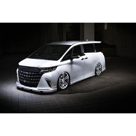 【ms】 40系 アルファード 前期 20236 Mz Speed フルエアロ 4点 マフラーレス用 Abs エムズスピード