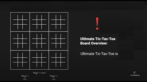 Ultimate Tic Tac Toe Rules Step By Step Guide Youtube
