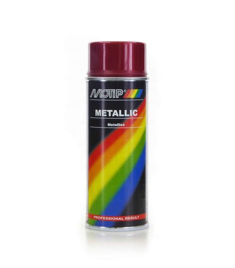 MOTIP LAKIER CZERWONY METALIK METALIC SPRAY 400ml 7126335234