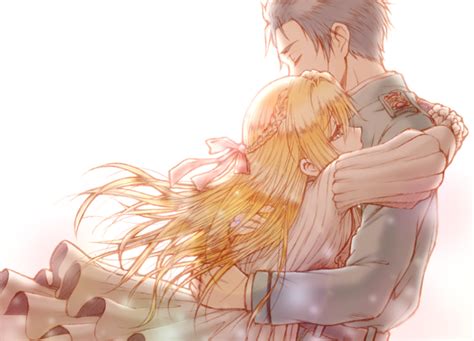 Violet Evergarden And Gilbert Bougainvillea Violet Evergarden Drawn