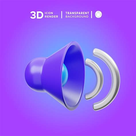 Premium PSD 3D Icon Volume Illustration