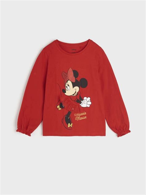 Koszulka Myszka Minnie Kolor Czerwony SINSAY 4737Z 33X