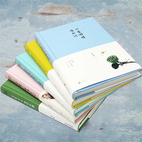 华语文坛经典著作全5册珍藏版套装文学大师汪曾祺沈从文朱光潜梁实秋散文集一定要爱着点什么问渠哪得清如许在春天去看一个人虎窝淘