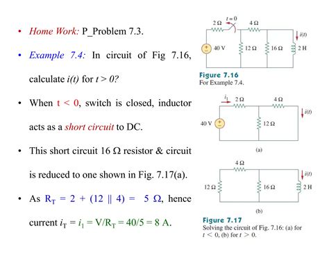 first order circuits linear circuit analysis pdf