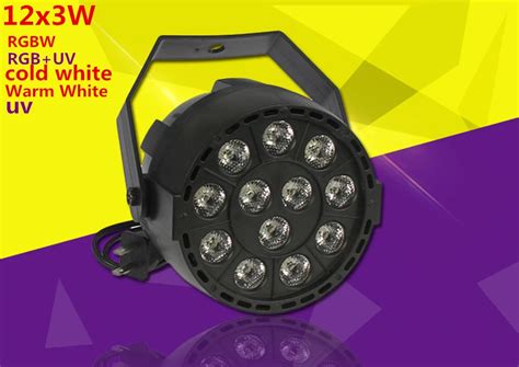 Mini X W Led Par LED RGBW RGB UV Llights Cold White Warm White DMX CH Lighting For Club