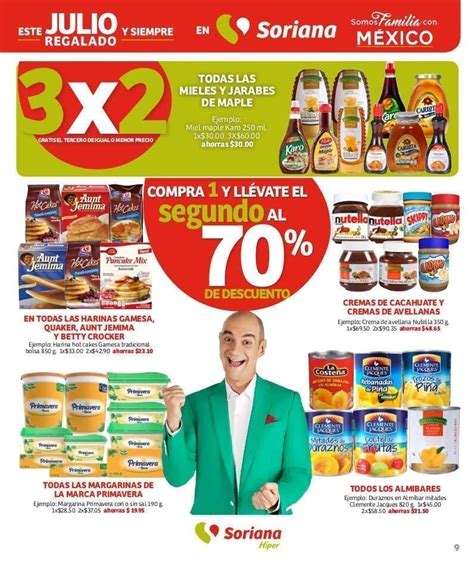 Julio Regalado 2020 Folleto Soriana Híper del 17 al 23 de julio
