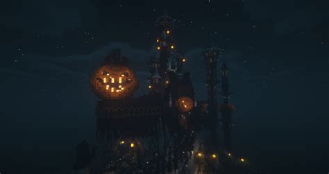 Pumpkinhead Castle By Qbaqcraft Minecraft Map