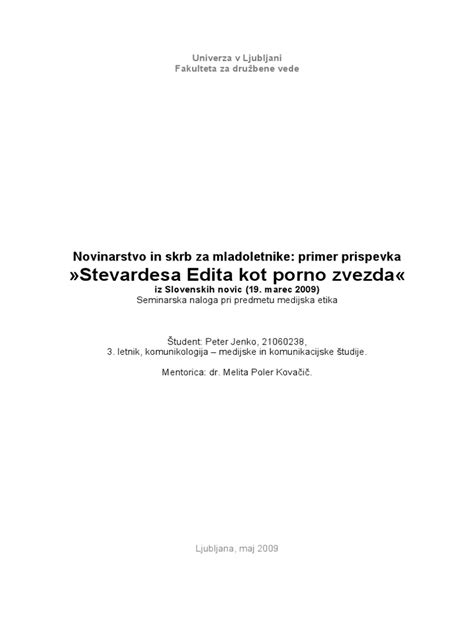 PDF PRIMER Seminarska Naloga Medijska Etika 5 DOKUMEN TIPS
