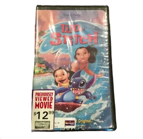 Lilo And Stitch Disney Vhs Tape Sealed New £15 16 Picclick Uk