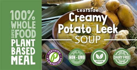 Creamy Potato Leek Soup Leafside