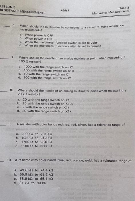 Solved Read Each Question Carefully Write The Letter Chegg