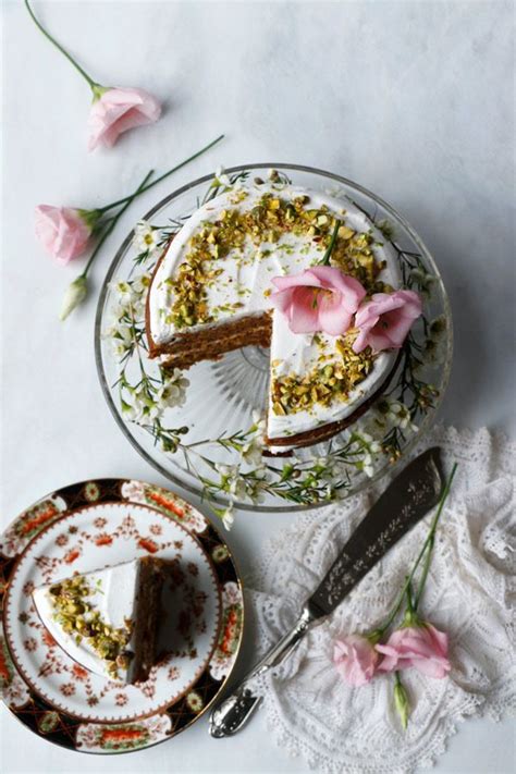 Cardamom Pistachio Carrot Cake Gluten Free And Vegan Nirvana Cakery