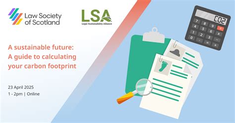 A Sustainable Future A Guide To Calculating Your Carbon Footprint Law Society Of Scotland