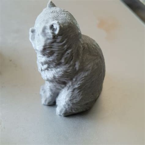 Stl File Persian Cat 🐱 3mf ・template To Download And 3d Print・cults