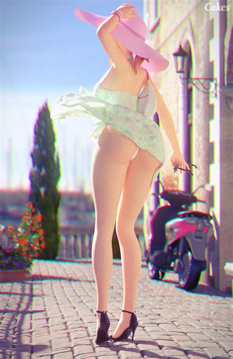 Rule 34 1girls 3d Ass Back Big Ass Blonde Hair Breasts Cakeofcakes