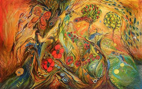 The True Love Painting By Elena Kotliarker Fine Art America