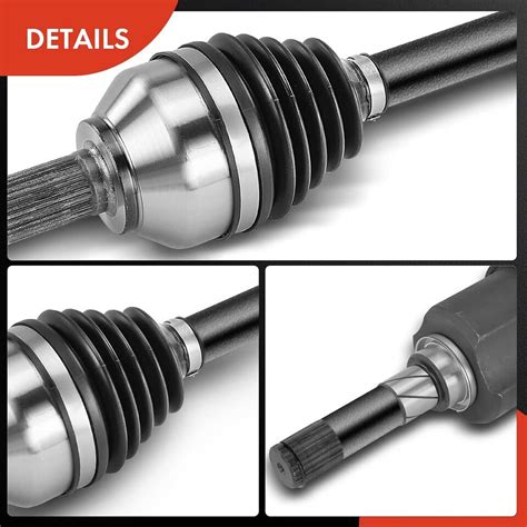 Front Passenger Side Apm Cv Axle Shaft Assembly Compatible With Nissan