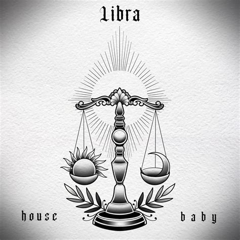 Libra Scale Symbol Tattoo