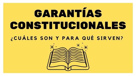 Garantías Constitucionales En Perú Y Su Protección De Derechos Temas