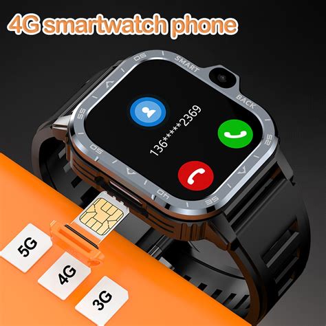 4g Pgd Smartwatch With 8mp Dual Hd Camera 64gb 16gb Ram Waterproof