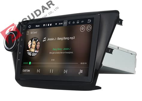 Black Android Car Navigation System Kia Rio Car Stereo With Bluetooth